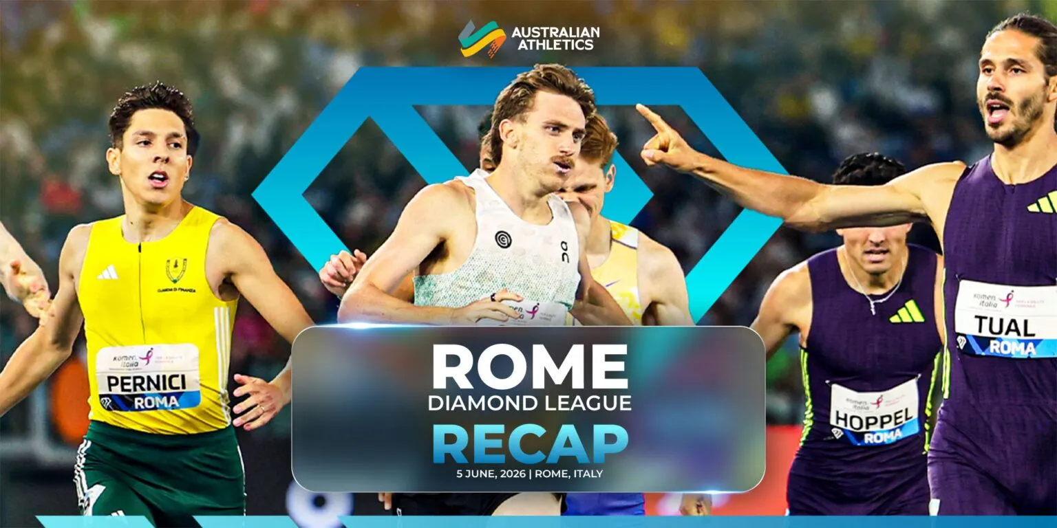 Kennedy’s close call as Craig runs personal best at Rome Diamond League ...