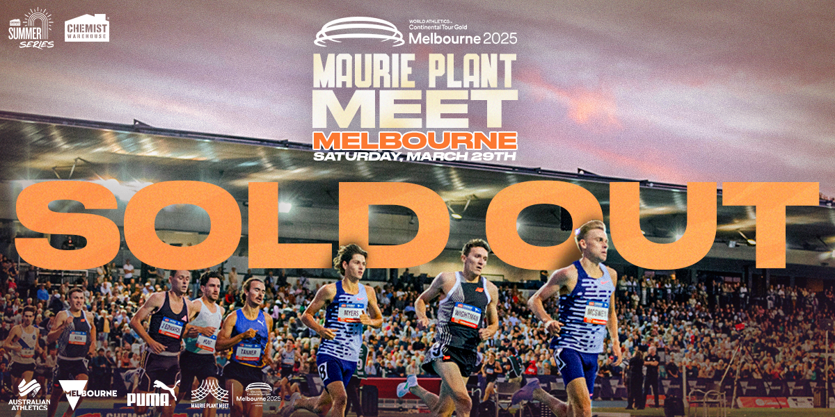 Athletics Boom | Maurie Plant Meet Becomes First One-Day Meet to Sell ...