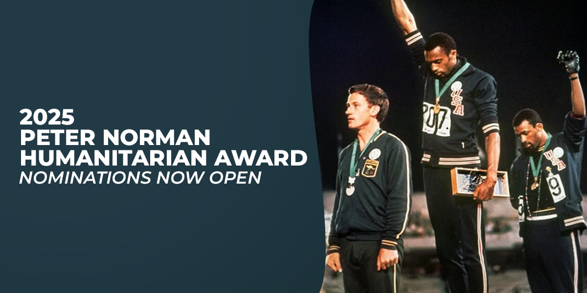 2025 Peter Norman Humanitarian Award Nominations Now Open | Australian ...