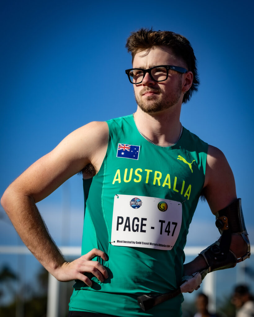 Jaydon Page | Australian Athletics